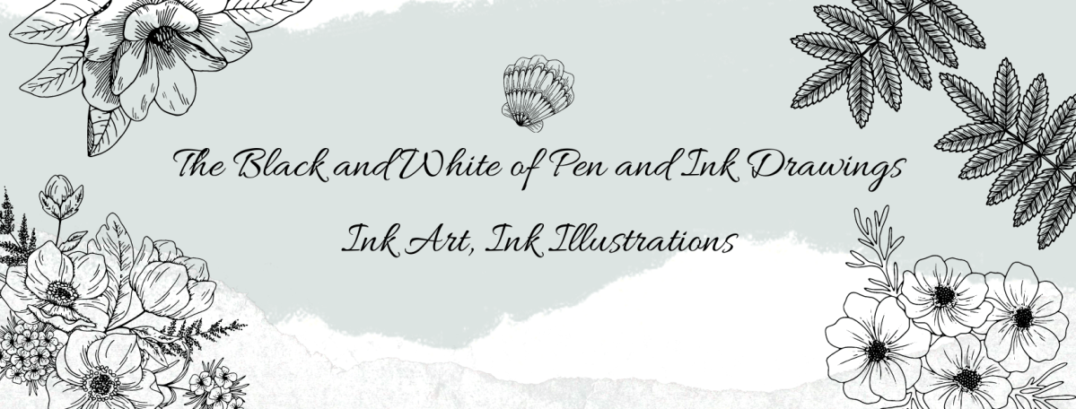 The Black and White of Pen and Ink Drawings – Ink Art – NMartworks